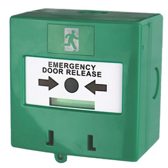 Asec Resettable Illuminated Triple Pole Call Point With Cover Weatherproof