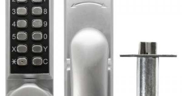 Easy Code Change Digital Lock With Key Override & Optional Holdback