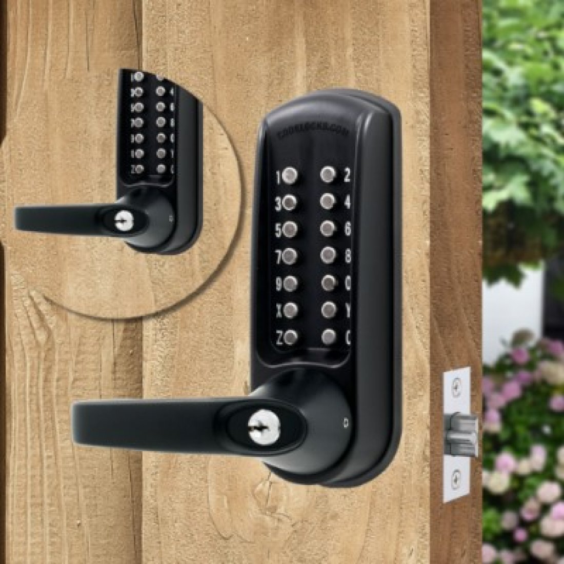 Codelocks CL0610BB Marine Grade Back To Back Digital Lock With Tubular ...