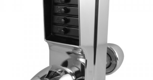 Simplex 1021 Version Rim Digital Lock With Key Override on Outside