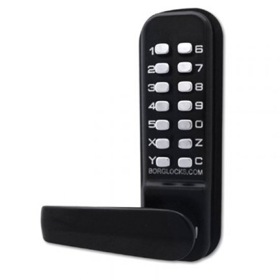 Borg Locks BL4401 Wooden Gate Digital Lock With Optional Holdback