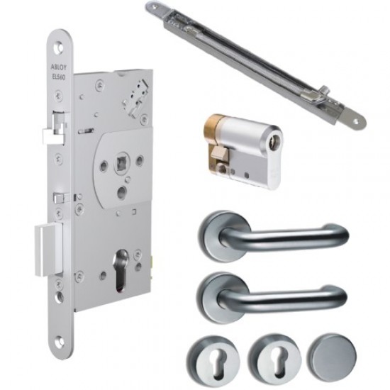 Abloy EL560 DIN Electric Lock EN179 Compliant Package 1E
