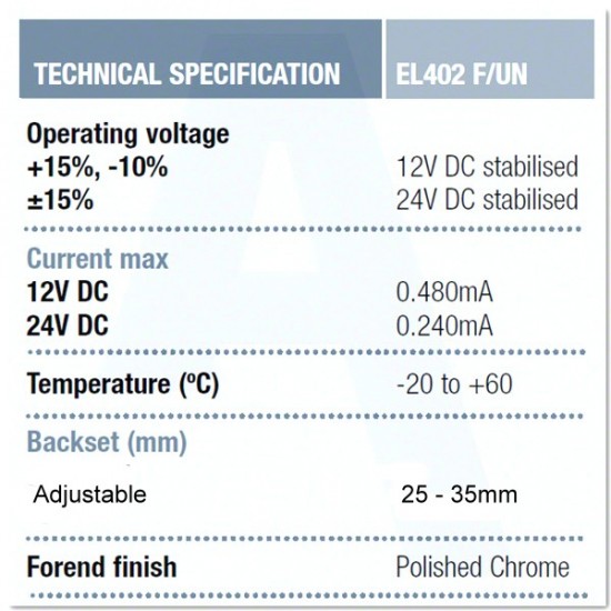 Abloy EL402 Electric Lock