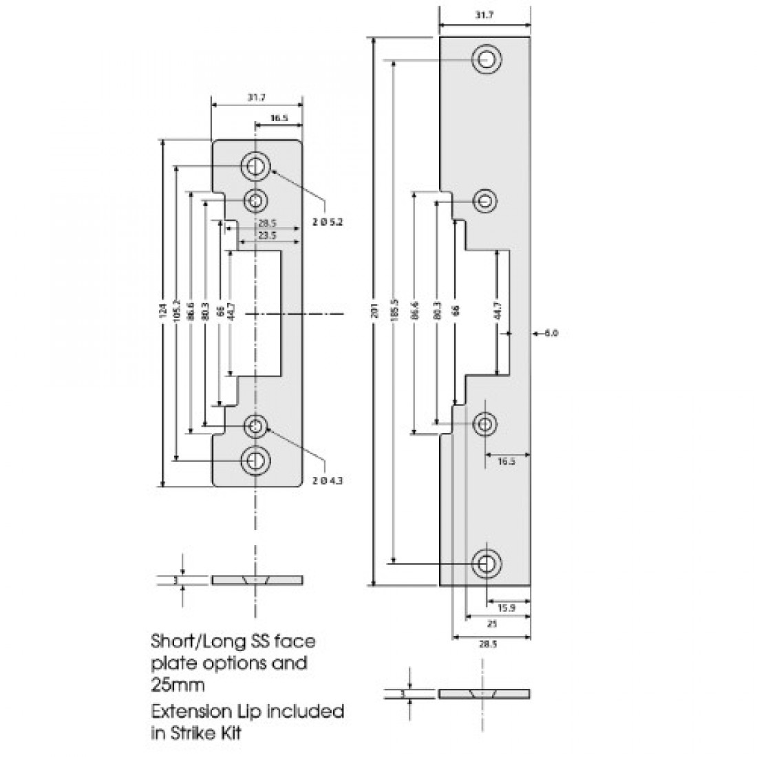 Alpro EL900 Ansi Electric Strike