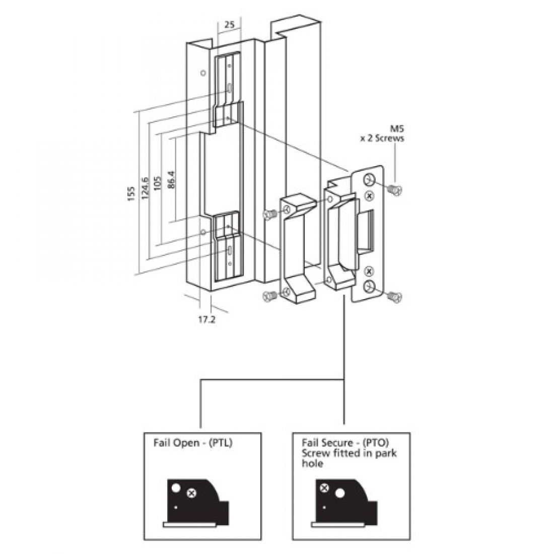 Alpro EL900 Ansi Electric Strike
