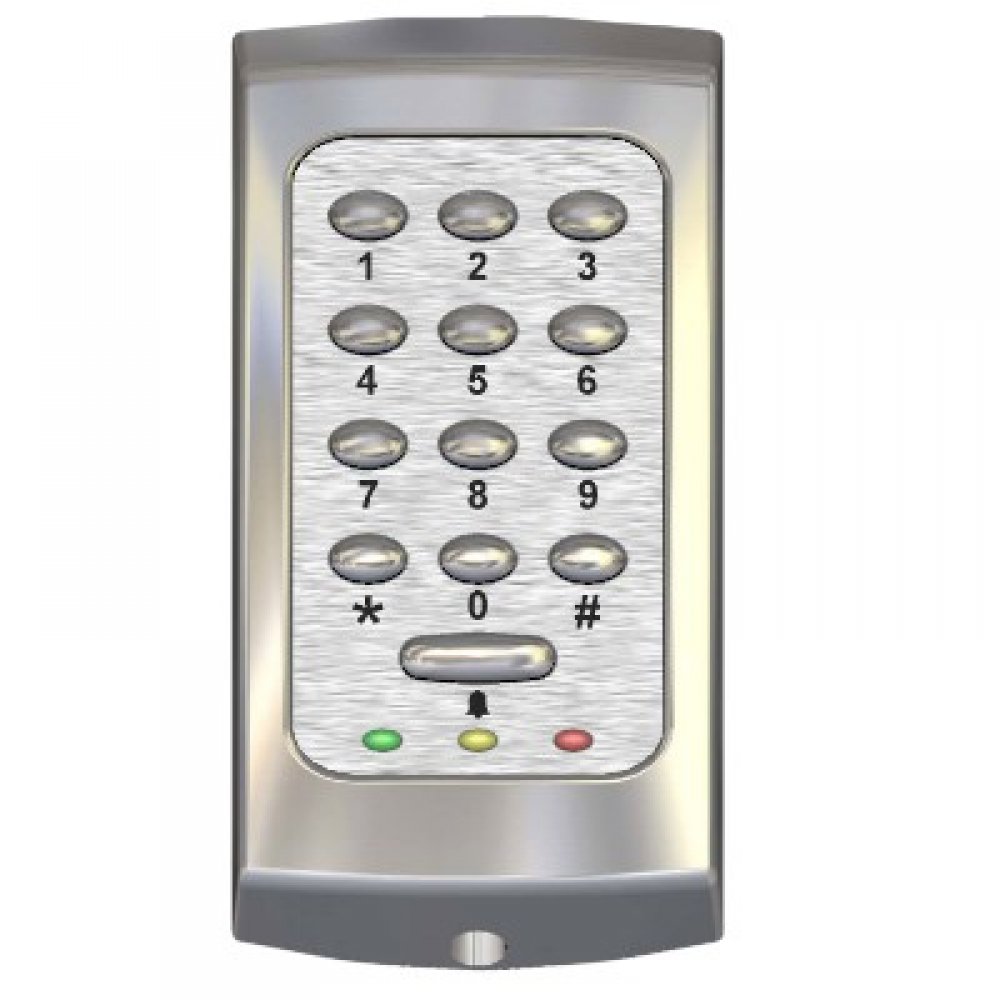 Compact Stainless Steel Keypads