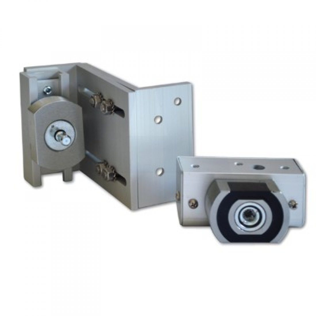 Asec Micro Power Lock With Z and L Bracket Open In