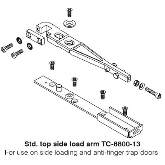 Axim Transom Door Closer Drive Arm Assembly 8800 Series