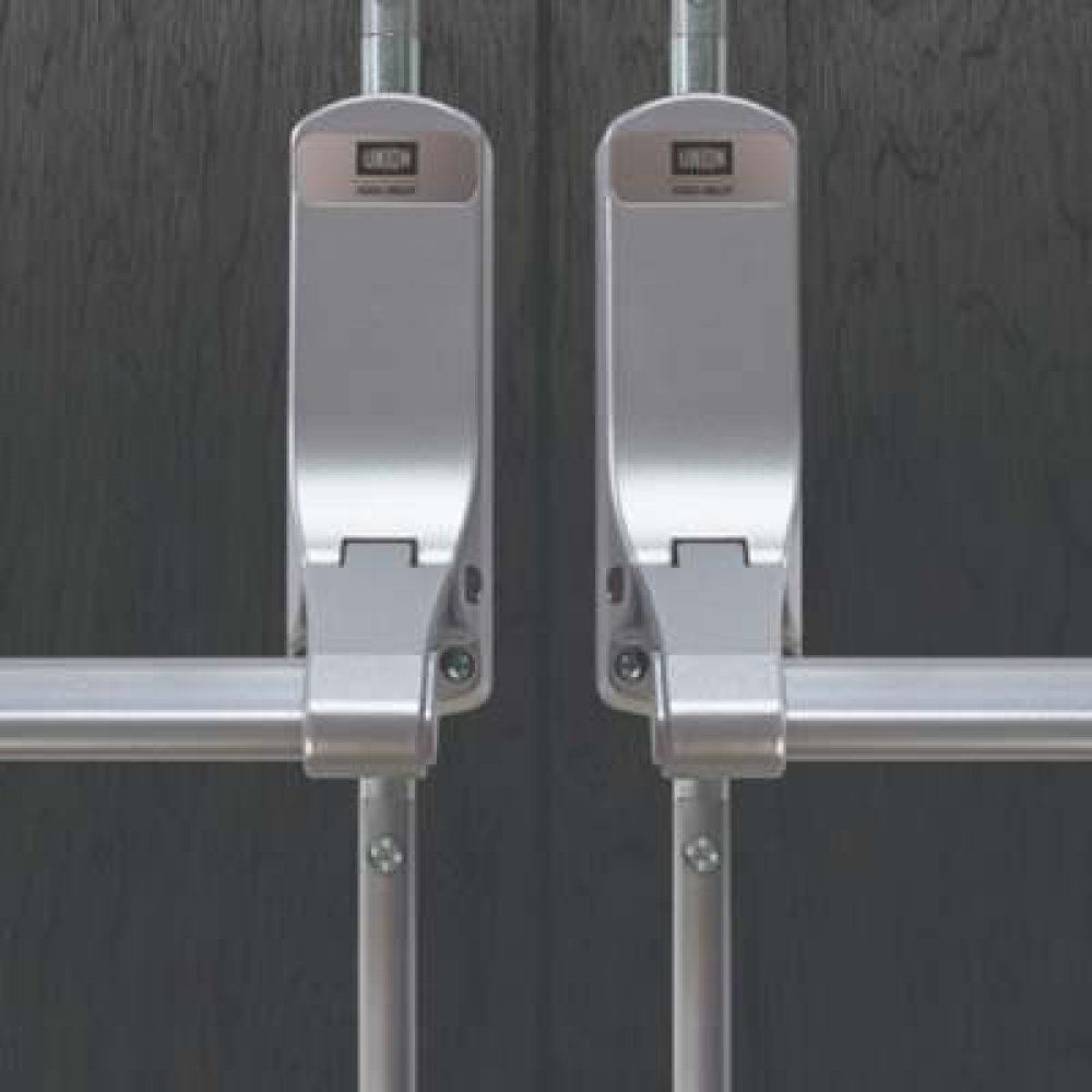Union ExiSAFE Panic Bolt Set To Suit Rebated Double Doors