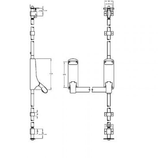Union ExiSAFE Panic Bolt For Single Doors
