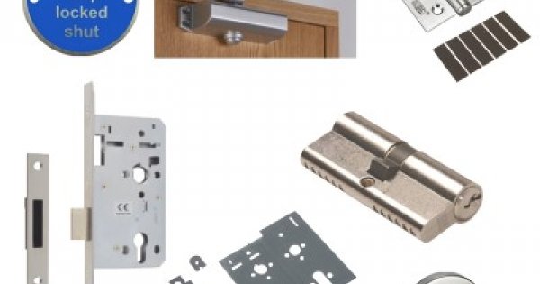 Union Deadlock Fire Door Kit
