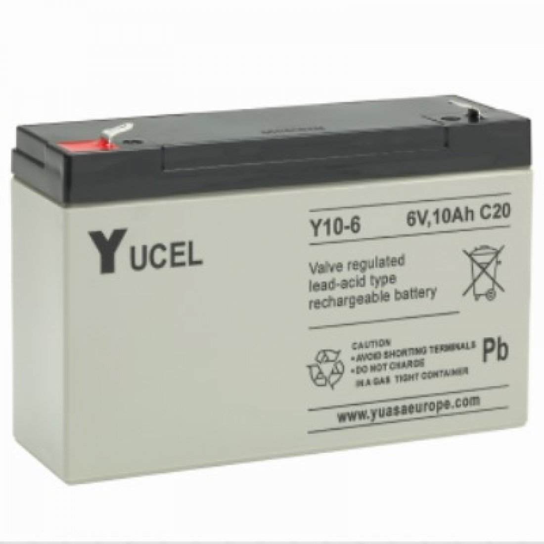 Lynteck OL10-6 6V 10Ah Sealed Lead Acid Battery