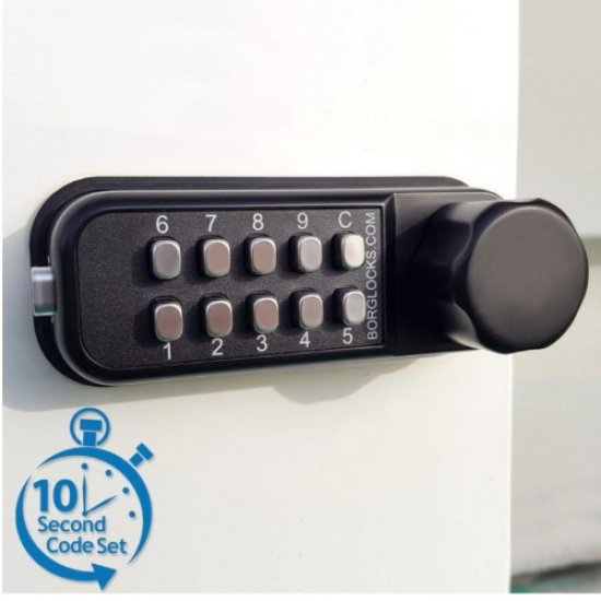 Borg Locks BL1516 Horizontal Mini Cabinet Lock Easicode Pro c/w Cam