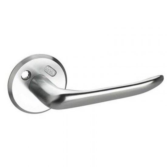 Assa Round Rose Lever Handles Unsprung