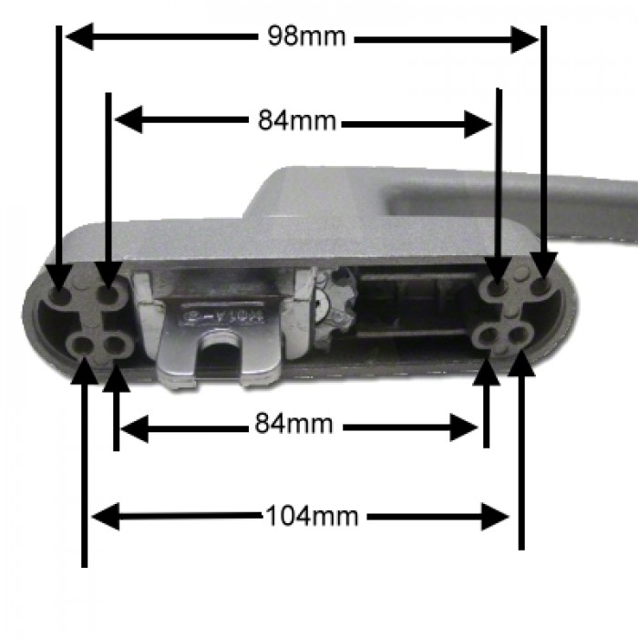 Roto Tilt Before Turn Window Handle With Fork Spindle