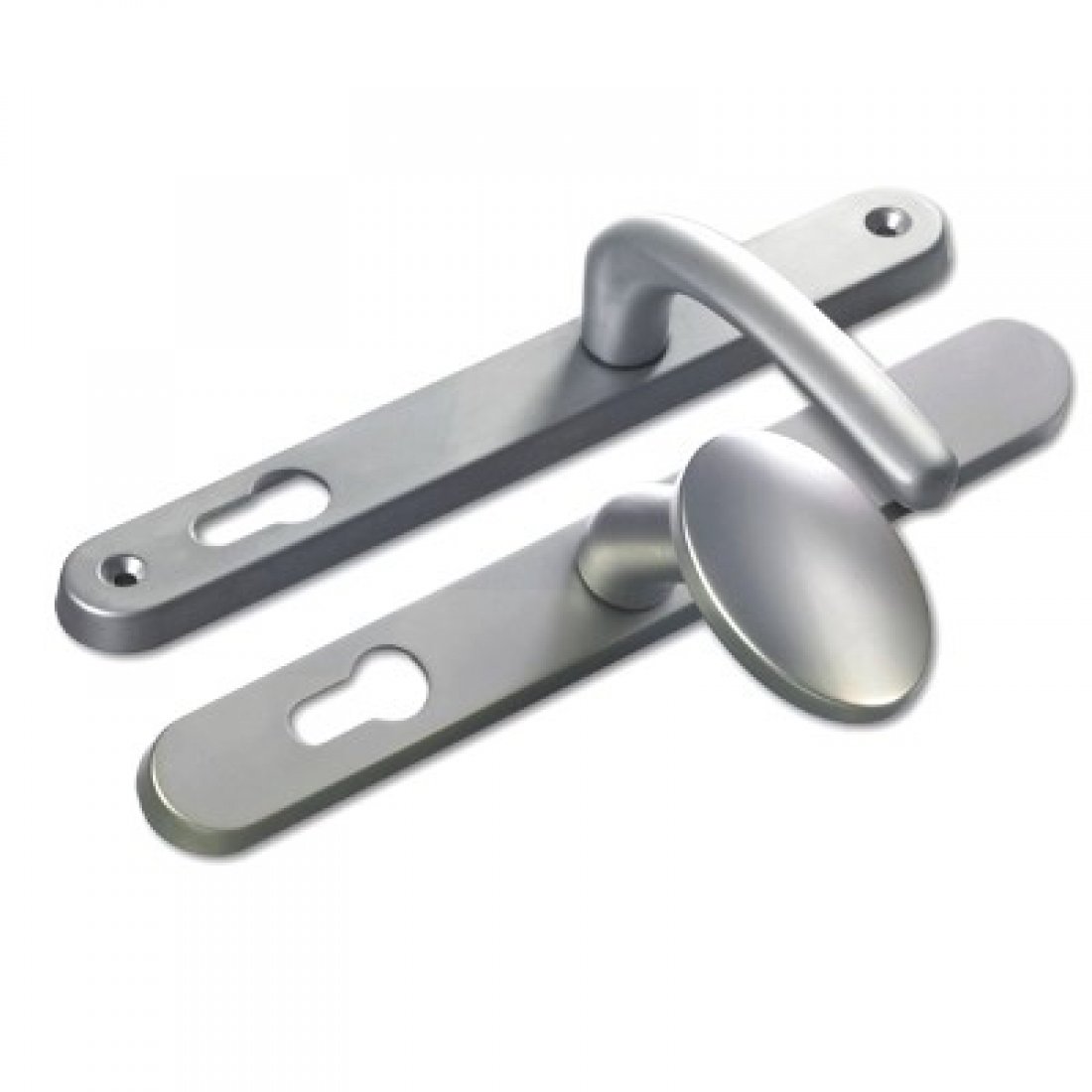Balmoral Sprung Inline Lever Pad Door Handle
