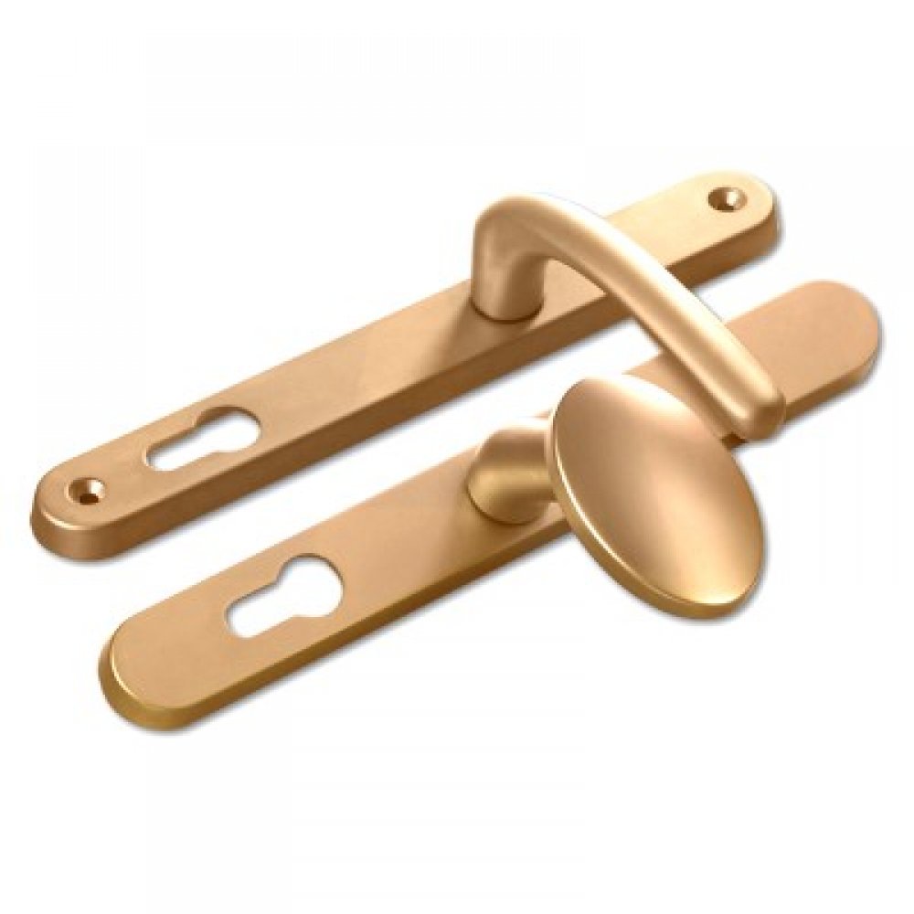 Balmoral Sprung Inline Lever Pad Door Handle