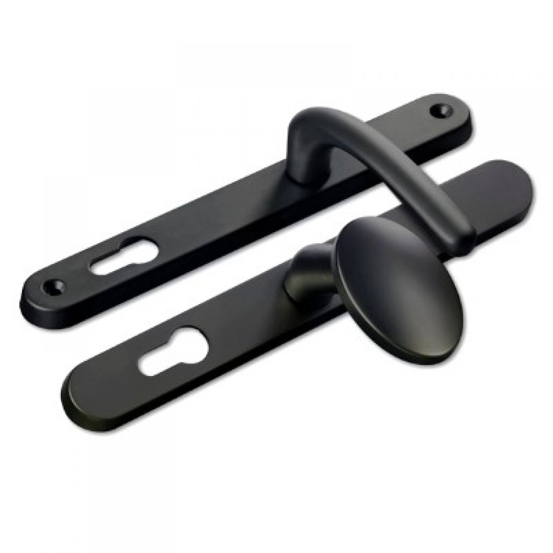 Balmoral Sprung Inline Lever Pad Door Handle