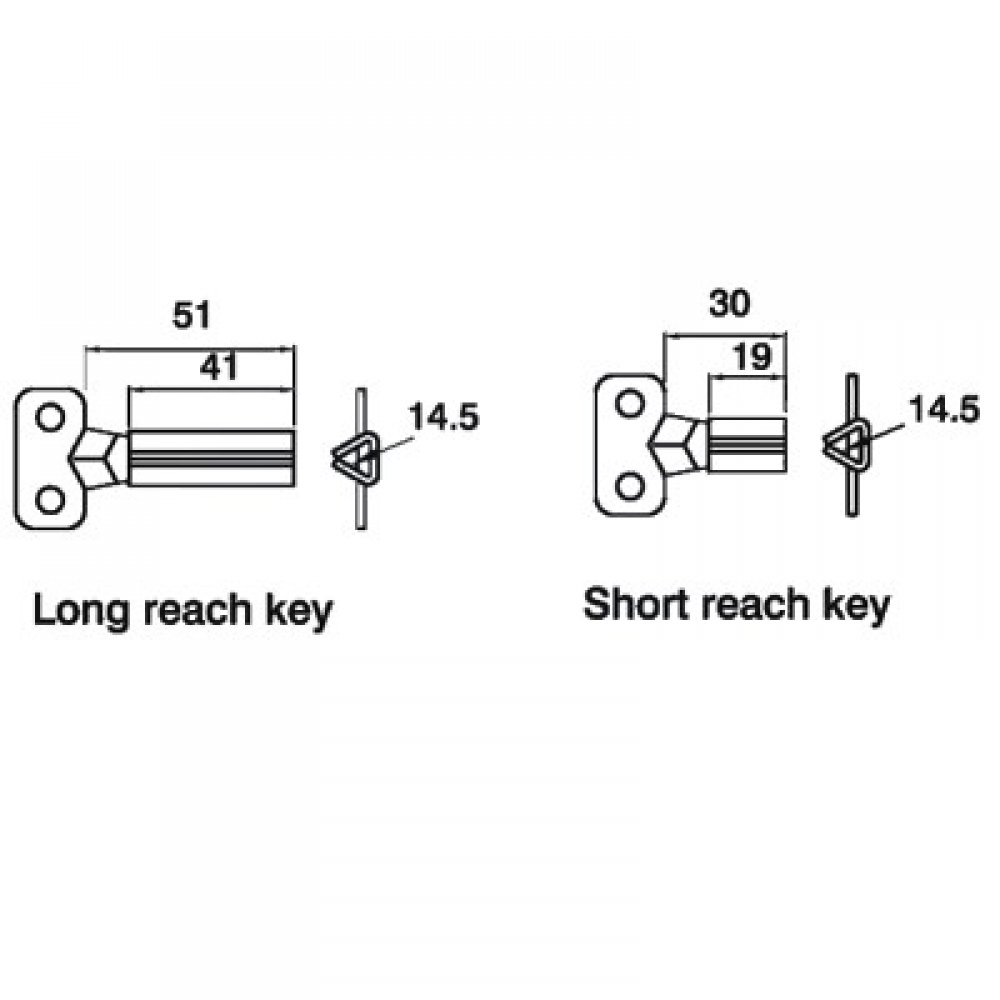 Budget Triangular Key