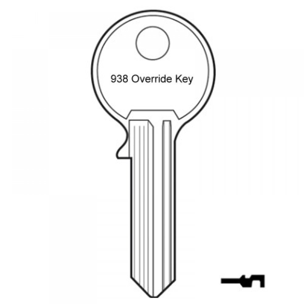 Kaba 938 Digital Lock Override Key