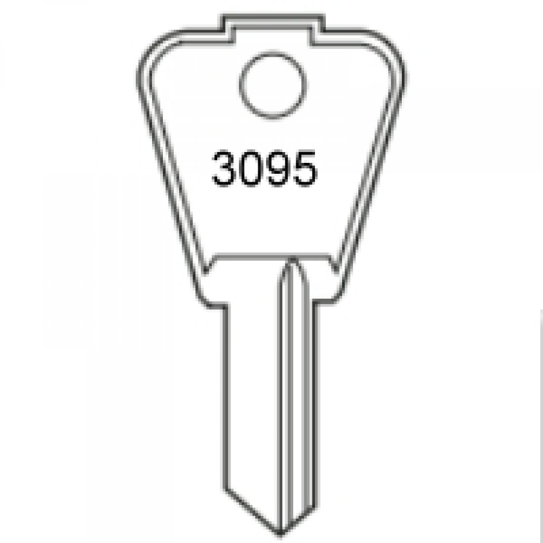 Cema 3095 Replacement Switch Key