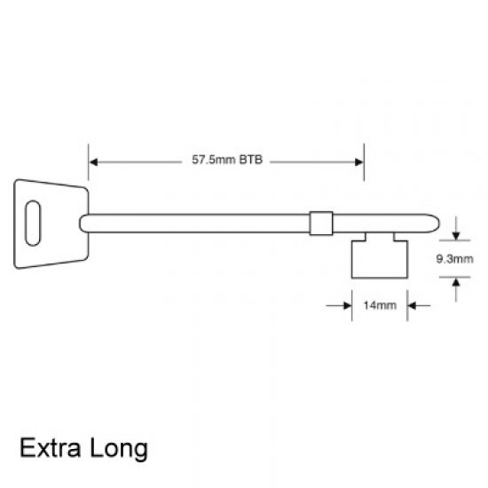 Chubb Detainer Mortice Spare Key Cut