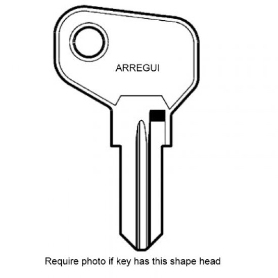 Arregui Post Box Keys