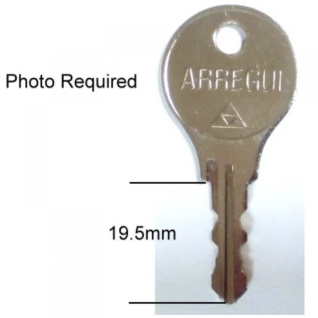 Arregui Post Box Keys