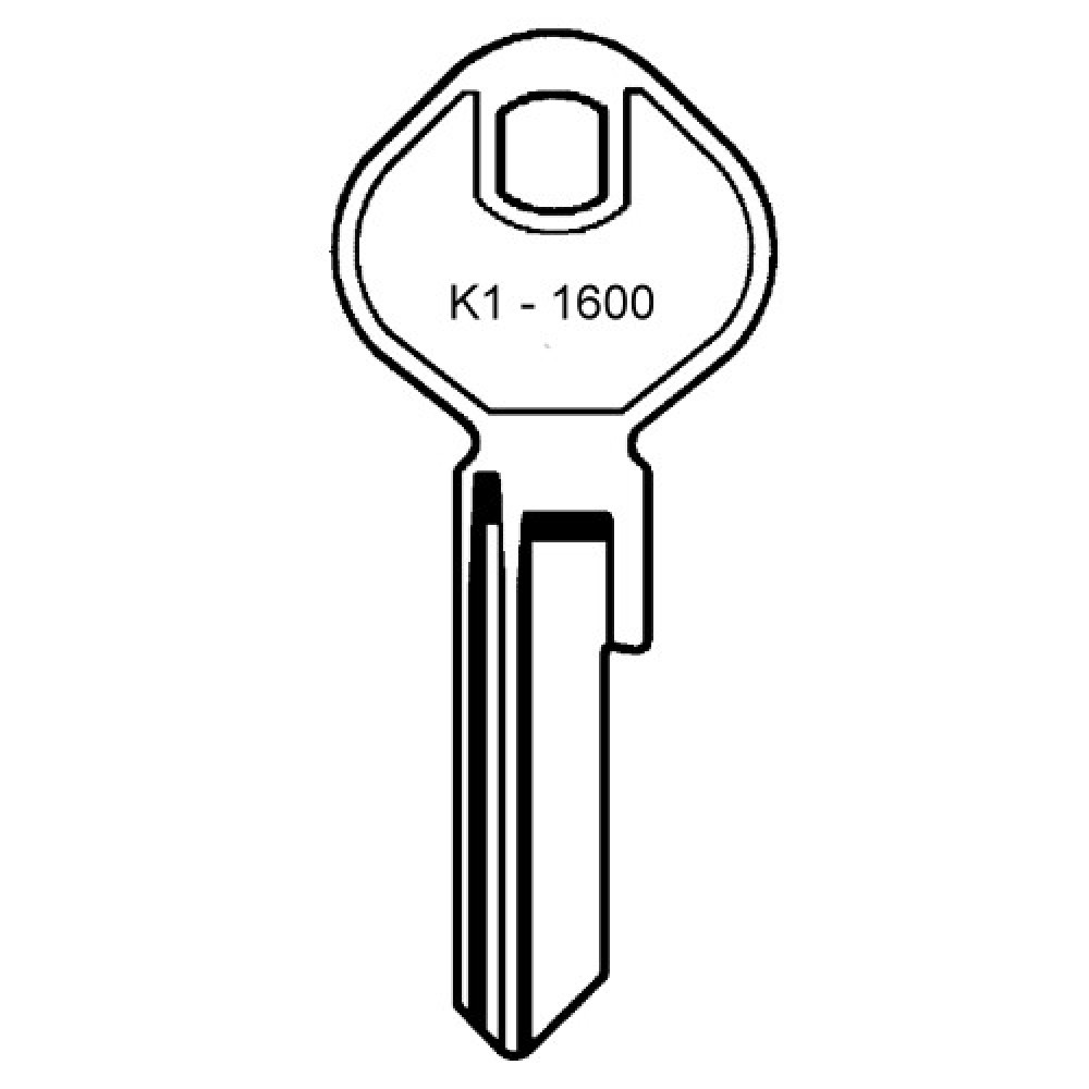 Replacement Safe Key K1-K1600