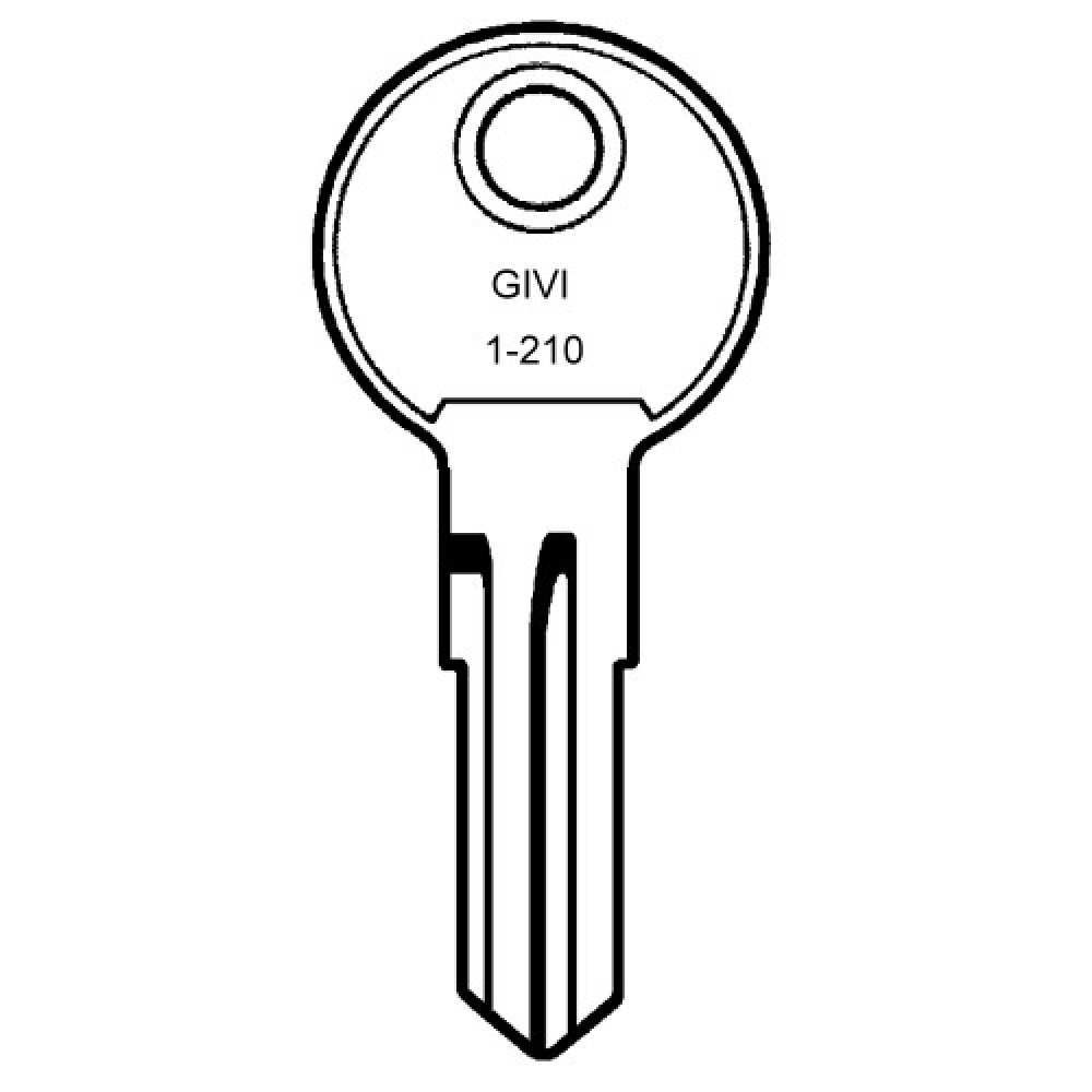 Givi Luggage Box Keys 1 to 210