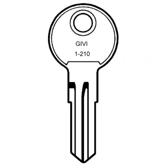 Givi Luggage Box Keys 1 to 210