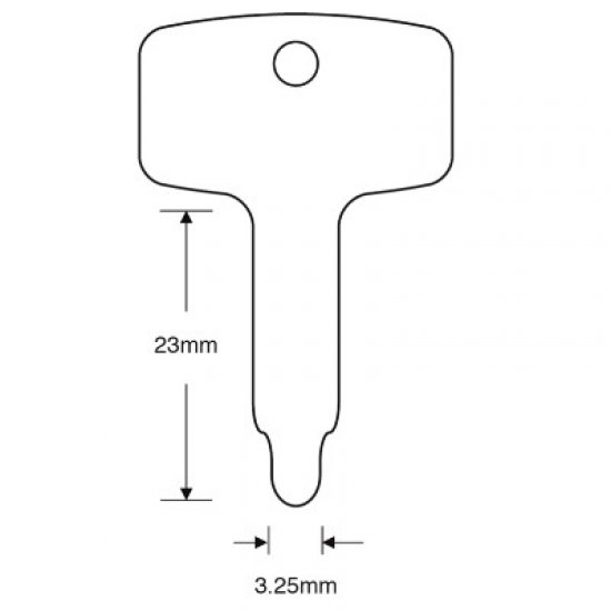 Era 825-829 Window Keys
