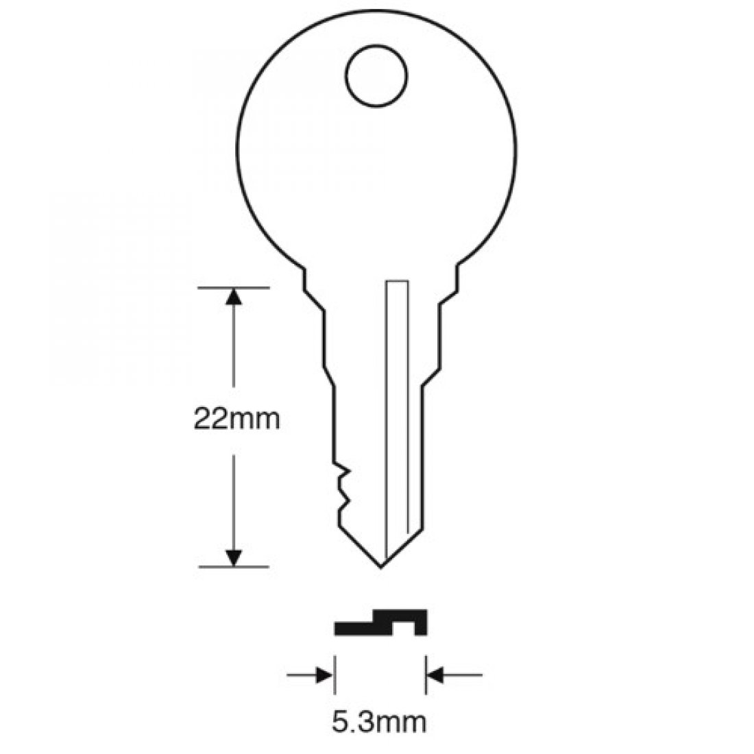 Mila Trinity window key