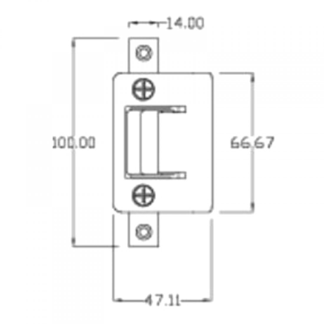 Adams Rite 8460 Strike