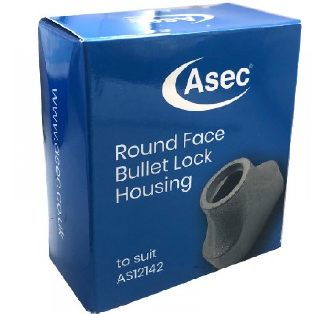 Asec Round Faced Bullet Lock Housing