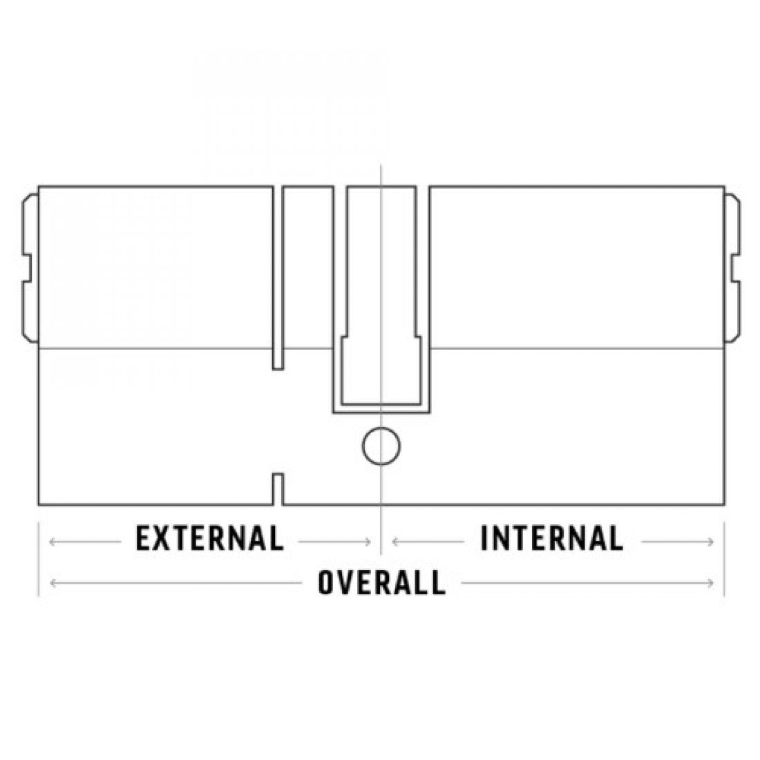 Caveo TS007 3* Double Euro Dimple Cylinder