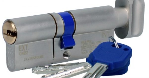Caveo TS007 3* Key & Turn Euro Dimple Cylinder