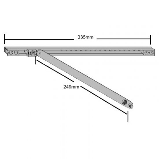 Maco Multi Trend 95430U Tech 100 Door Restrictor