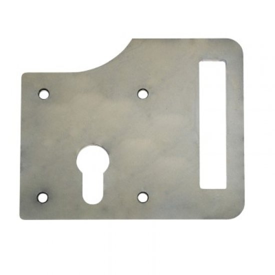 Gatemaster Slotted Lock Plate Screw Fixing