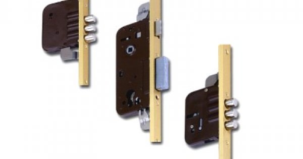Multi point locks for wooden doors