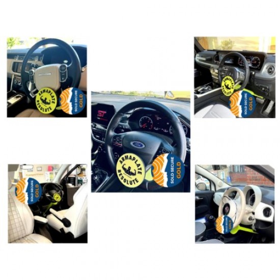 Armaplate AP1000G Resolute Steering Wheel Lock (Sold Secure Automotive ...