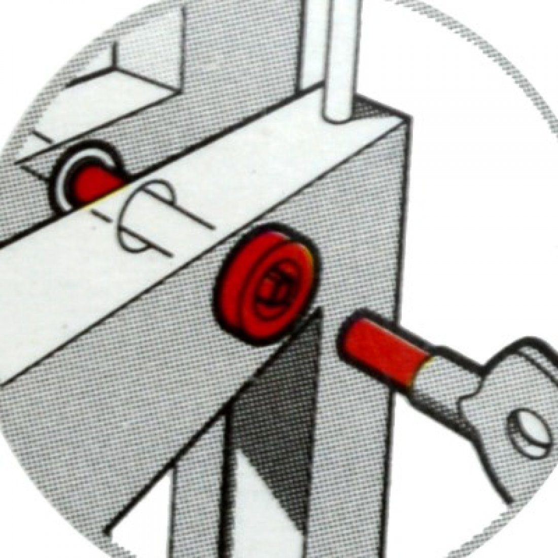 Yale 8013 Wooden Sash Window Lock