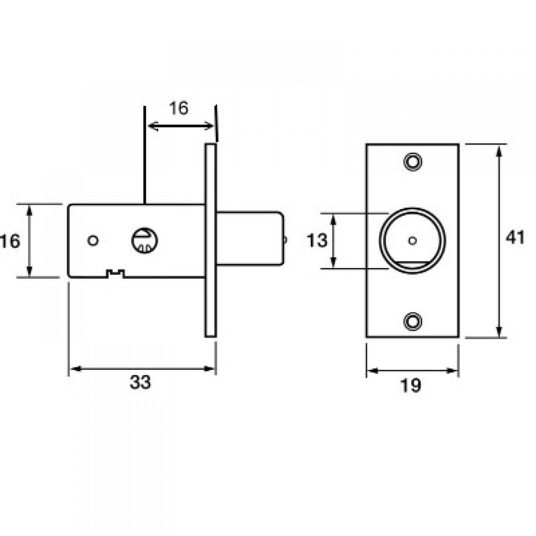 Asec Window Mortice Bolts