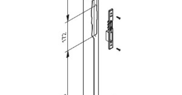 Iseo Electronic Multipoint Lock Strike Plates