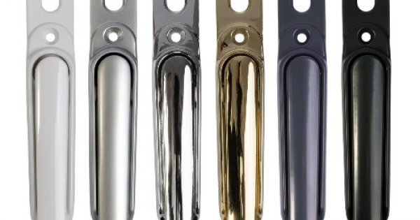 Greenteq Clearline Slimfold Bi-Fold Door Handle With Euro Cut Out