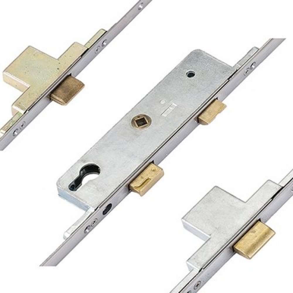 Fullex SL16 Lever Operated Latch 2 Deadbolt and Split Spindle