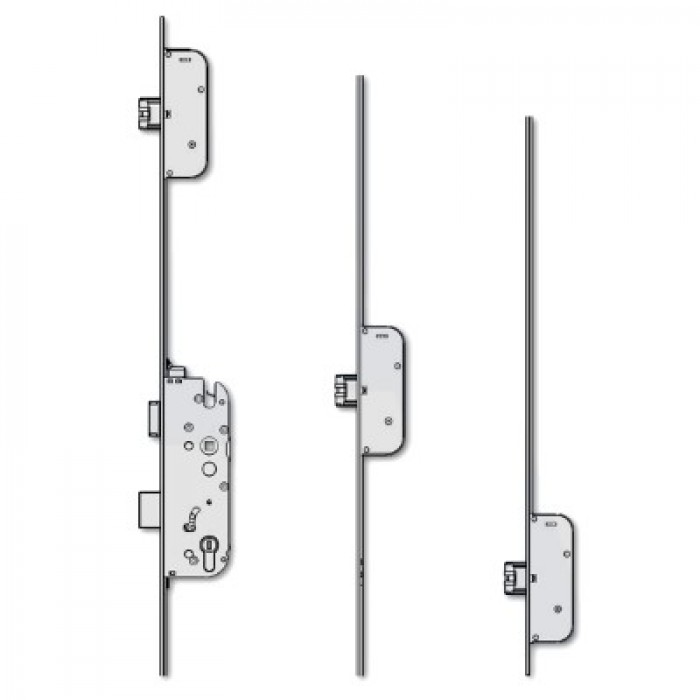 GU Secury Auto A3 1770 Multipoint Lock 3 Deadlocks