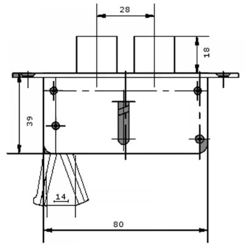 Hooply Side Lock Shoot Bolt 502A