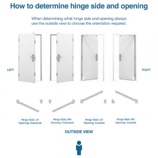 Hooply 201208 Lever Door Handle 68mm Centres C/W Snib