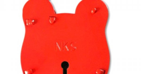 Morgan NKS100 3 Lever Radar Old English Padlock